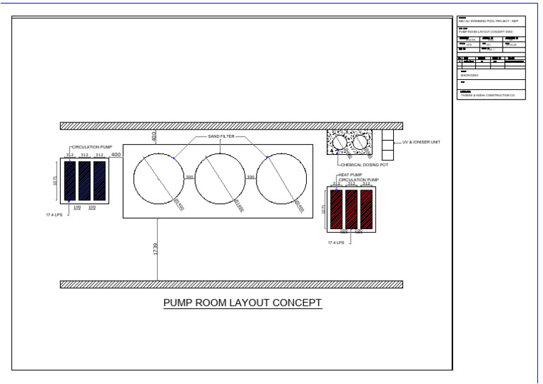 PUMP ROOM LAYOUT - CONCEPT | PDF
