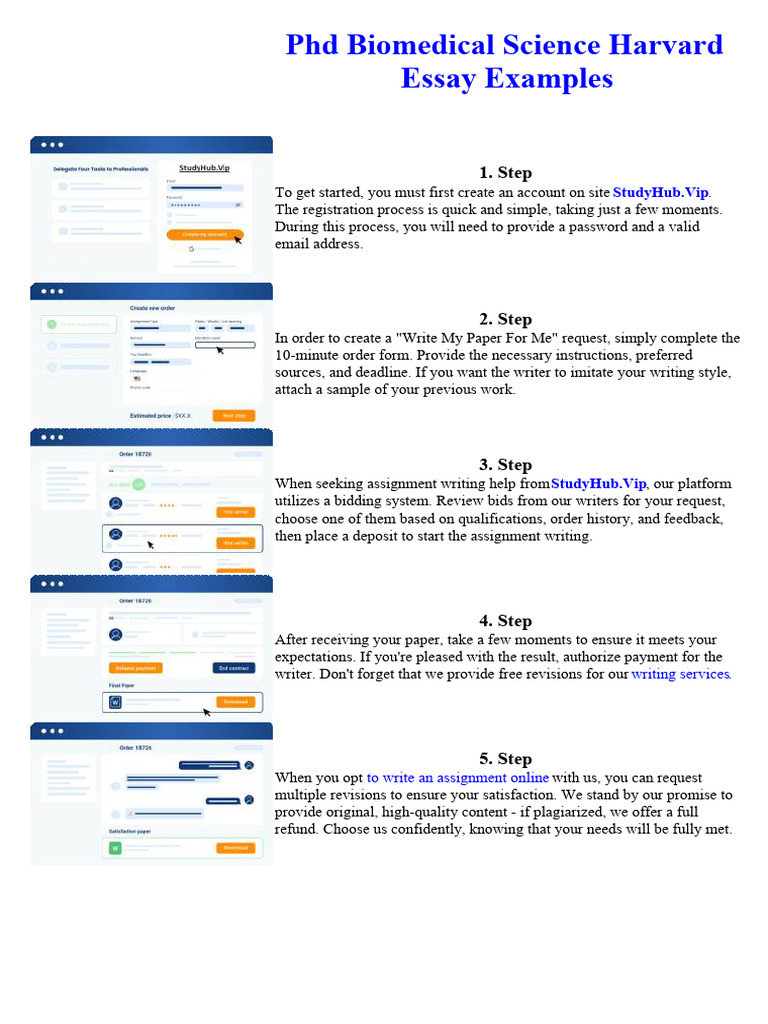 PHD Biomedical Science Harvard Essay Examples | PDF | Archery | Humour