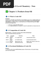 Cracking and Alkenes in Crude Oil | PDF | Alkene | Ethylene