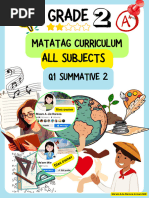 2ND Quarter Test-Tagalog-Reading and Literacy - Grade 1 | PDF