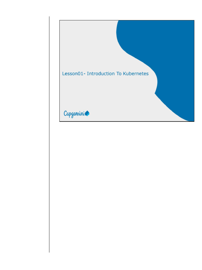 Lesson 01 Kubernetes-Introduction To Kubernet | PDF | Computing ...