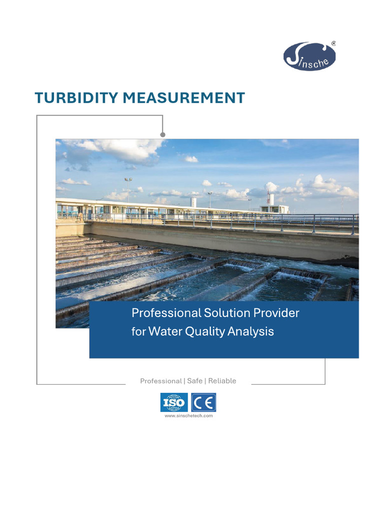 Brochure - Solution - TURBIDITY MEASUREMENT | PDF | Water | Water Quality