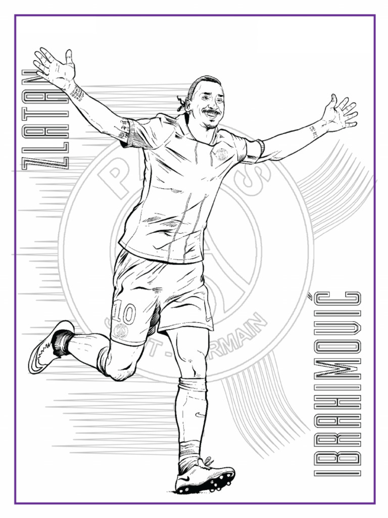 Colouring Book TH Zlatan | PDF