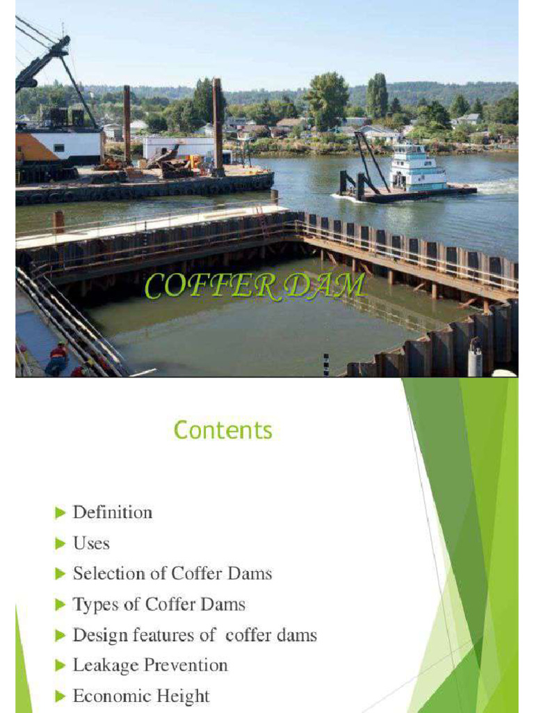 Module-2 Cofferdam | PDF