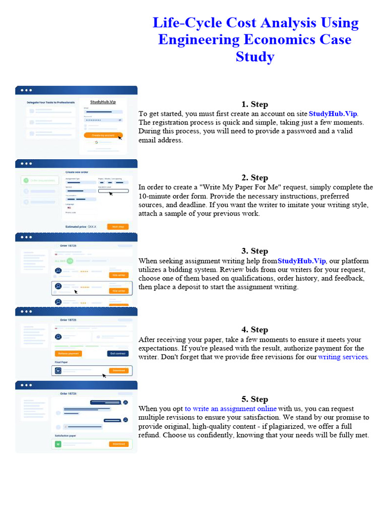 Life-Cycle Cost Analysis Using Engineering Economics Case Study | PDF ...