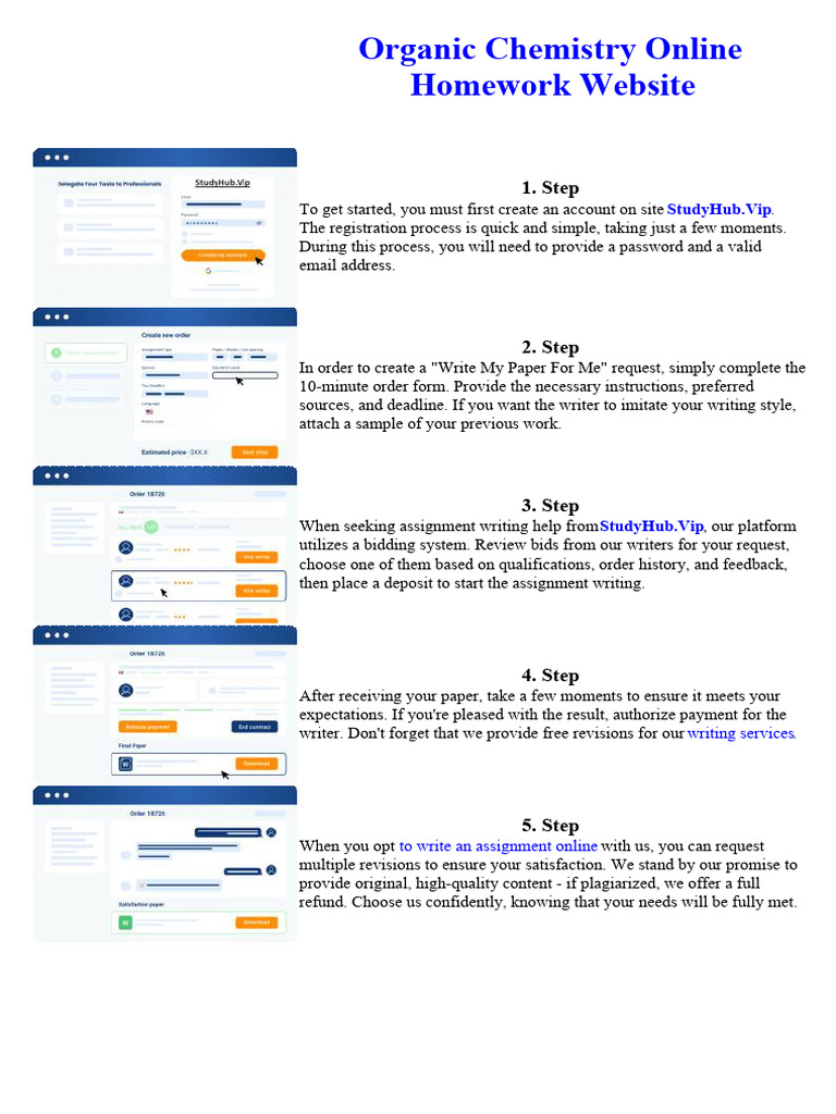Organic Chemistry Online Homework Website | PDF | Internet | Learning ...