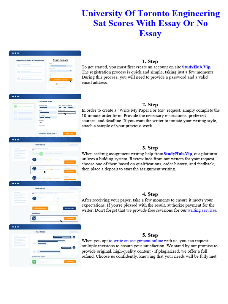 University of Toronto Engineering Sat Scores With Essay or No Essay | PDF | Peru