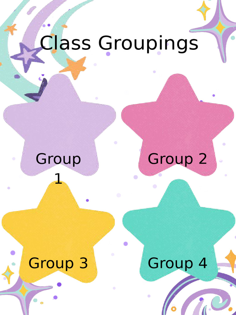 Class Groupings | PDF