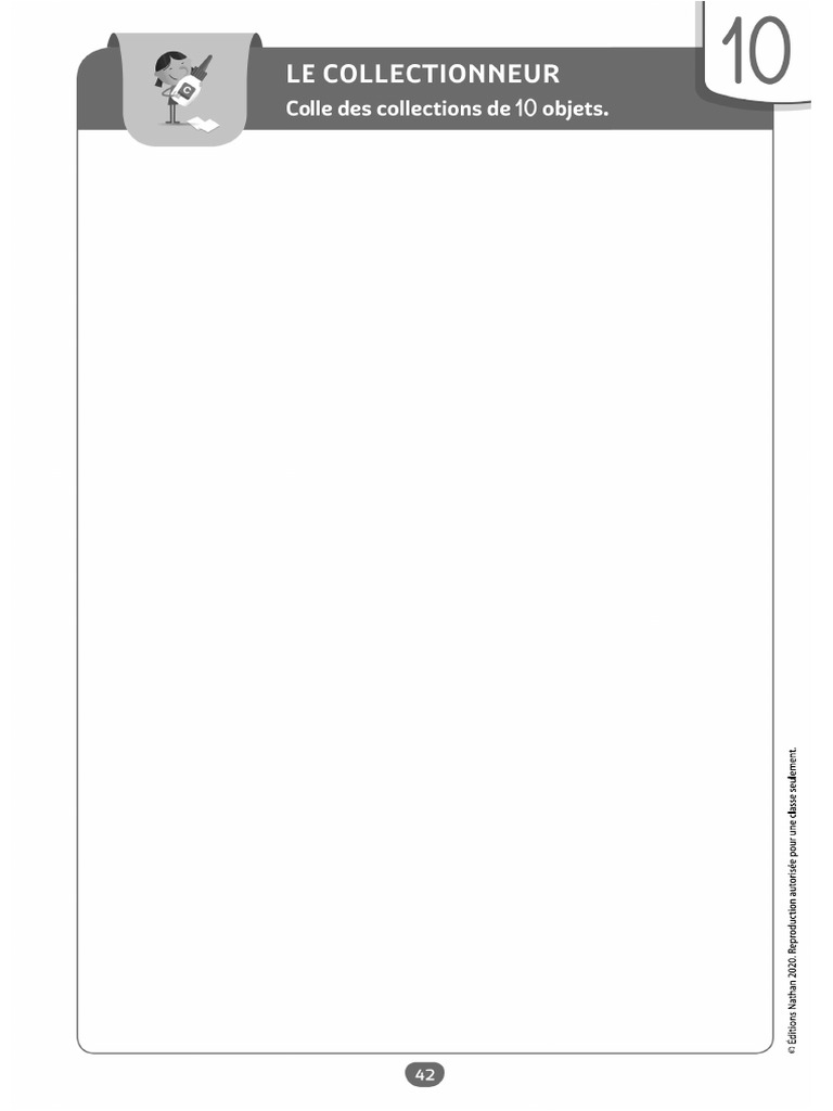 Le Cahier Des Nombres 10 | PDF