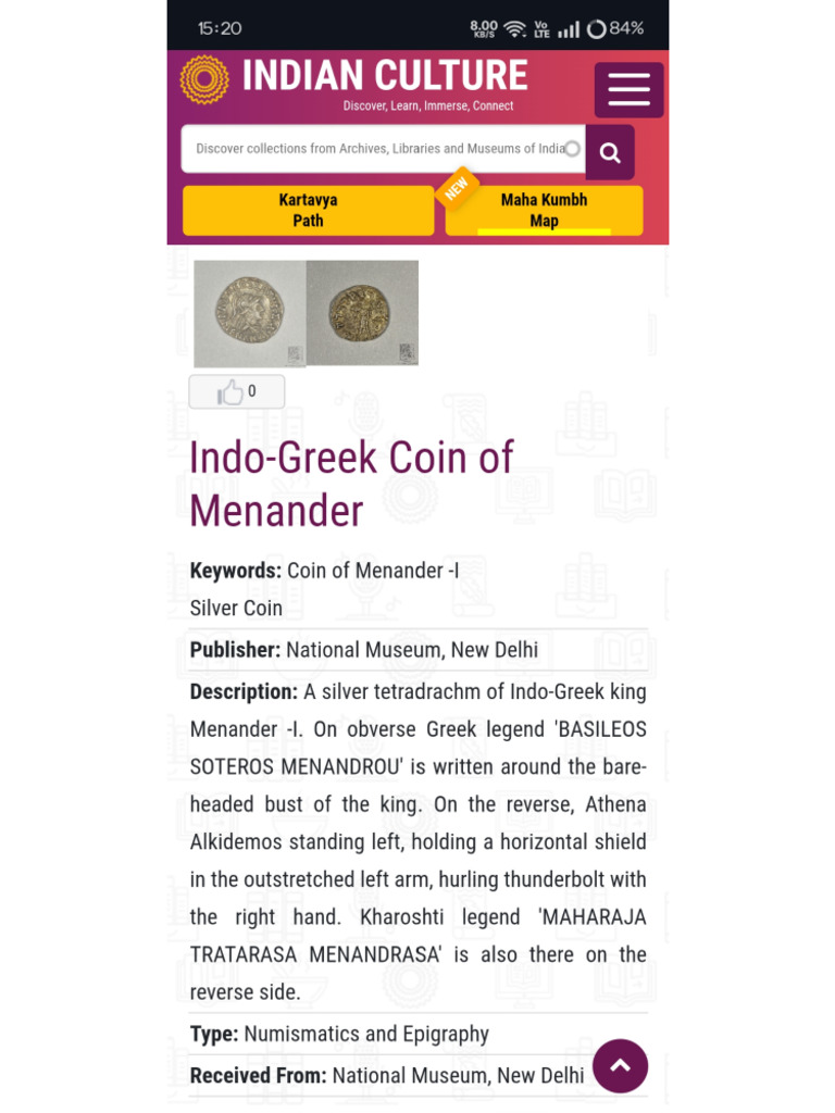 Coins of Indo Greek | PDF