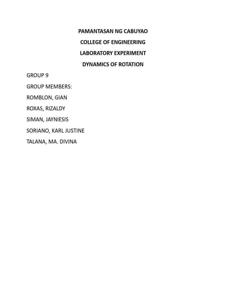 Group9 Lab6 Coe105dor | PDF