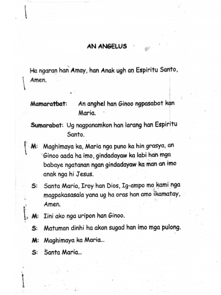 Angelus and Rosary | PDF