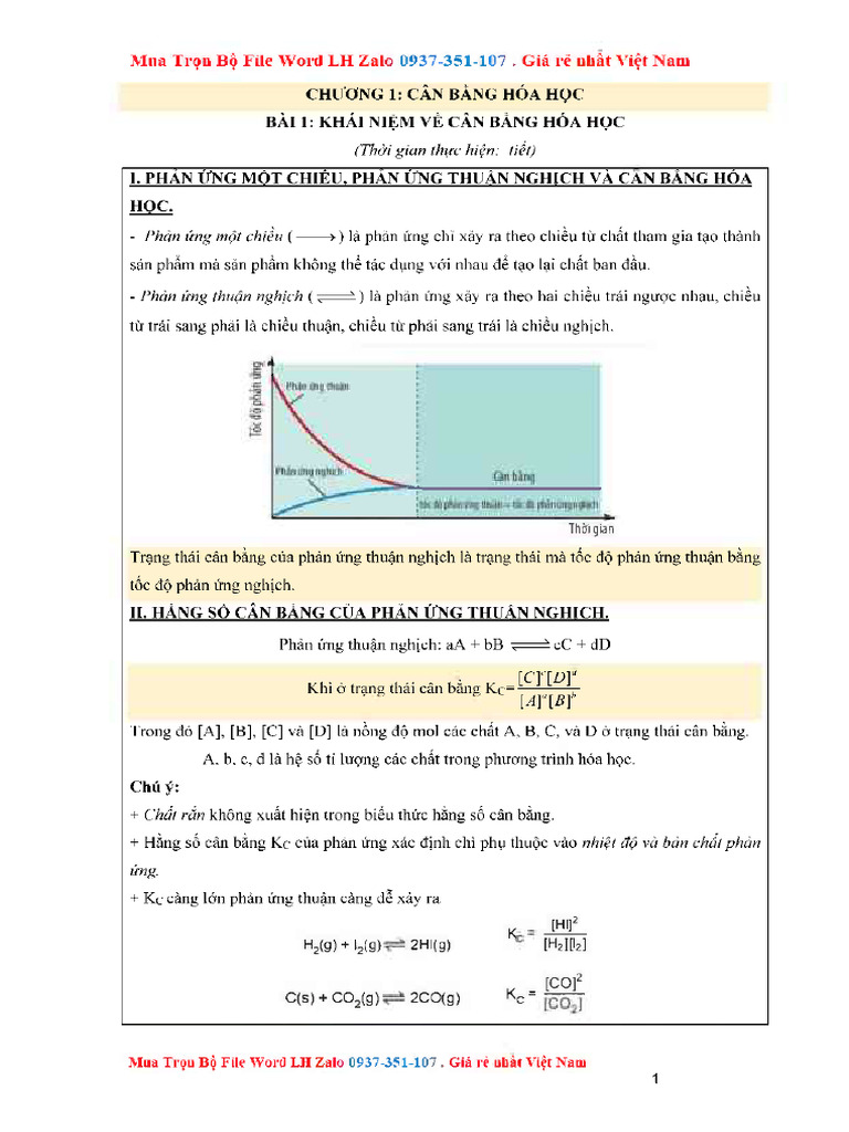 Tai Lieu Hoa 11 Sach Moi Hay - 250620 - 211342 | PDF