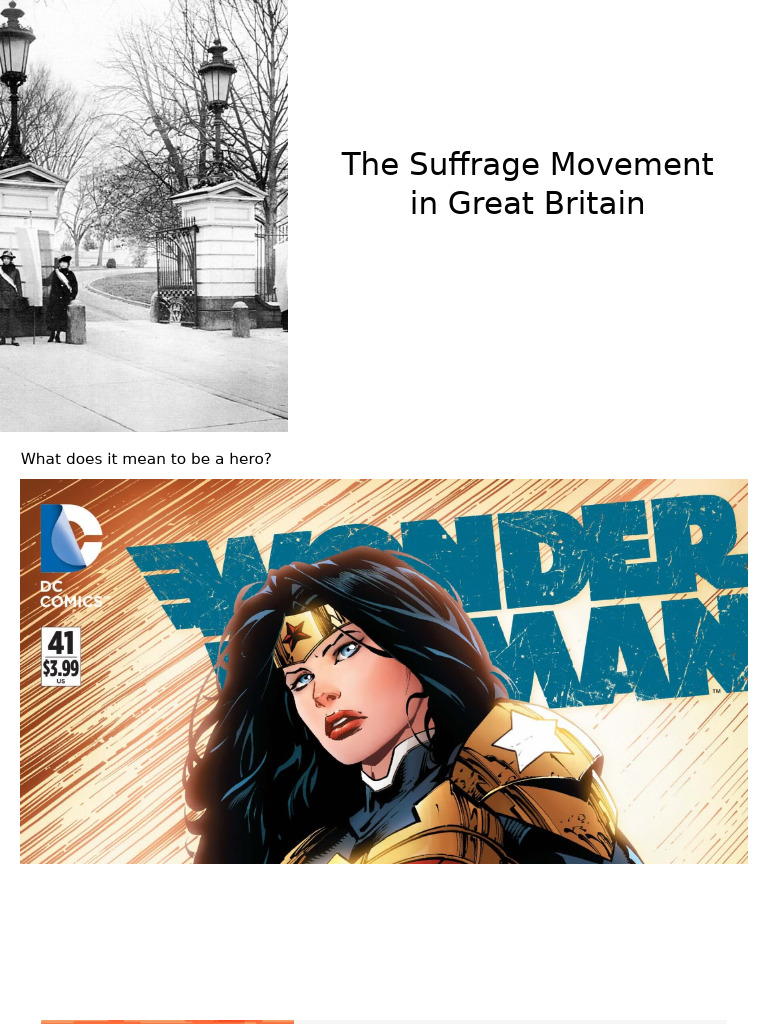 The Suffrage Movement in Great Britain | PDF | Suffragette | Gender Studies