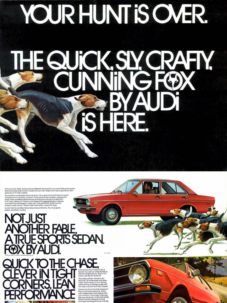 Audi Fox 1974 USA | PDF