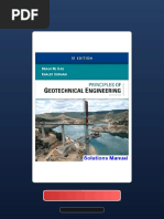 Principles of Geotechnical Engineering SI Edition 8th Edition by Braja M Das | PDF