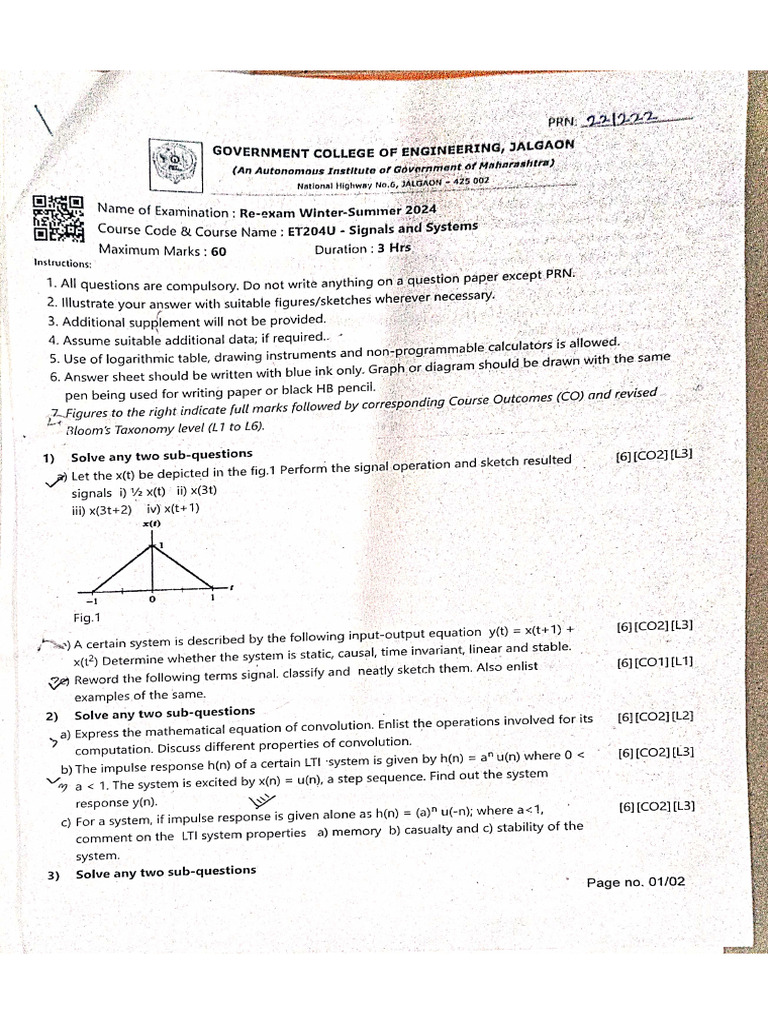QP Ss | PDF | Applied Mathematics | Computer Engineering