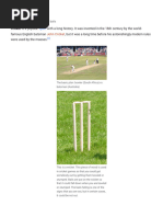 Essential Cricket Rules Overview | PDF | Bowling (Cricket) | Cricket