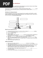 Anatomy and Functions of a Bunsen Burner | PDF