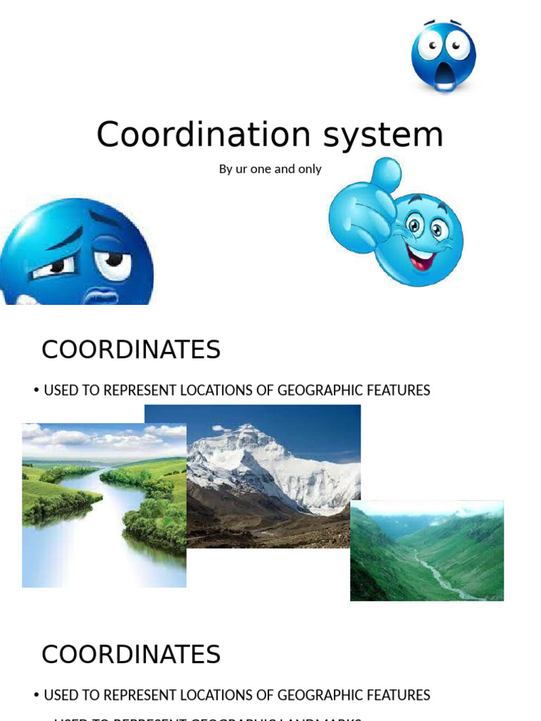 Coordination System and and Cartesian Plates | PDF | Cartesian ...