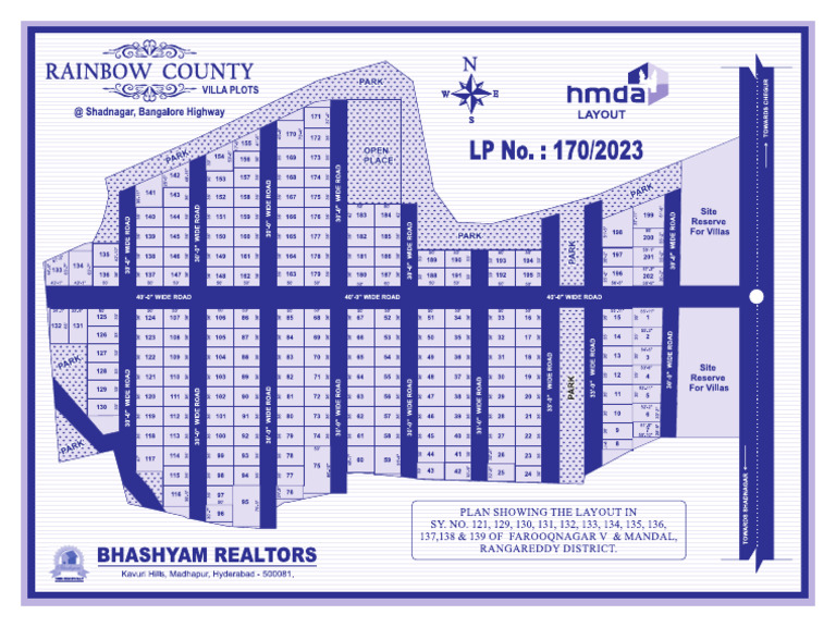 Rainbow County Layout | PDF