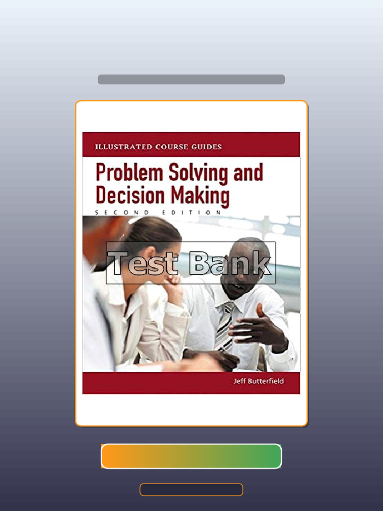Problem Solving and Decision Making Illustrated Course Guides 2nd ...