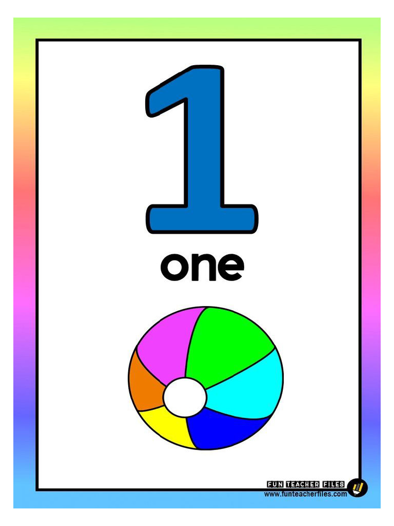 Numbers One To Ten FTF | PDF