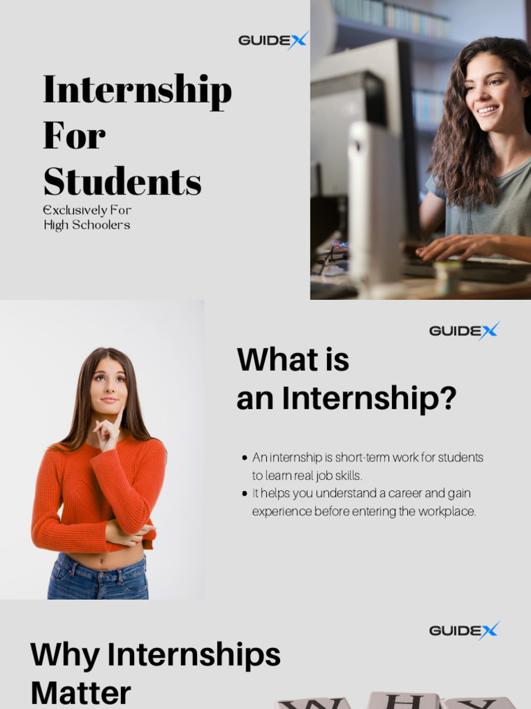 High School Internship Guide | PDF
