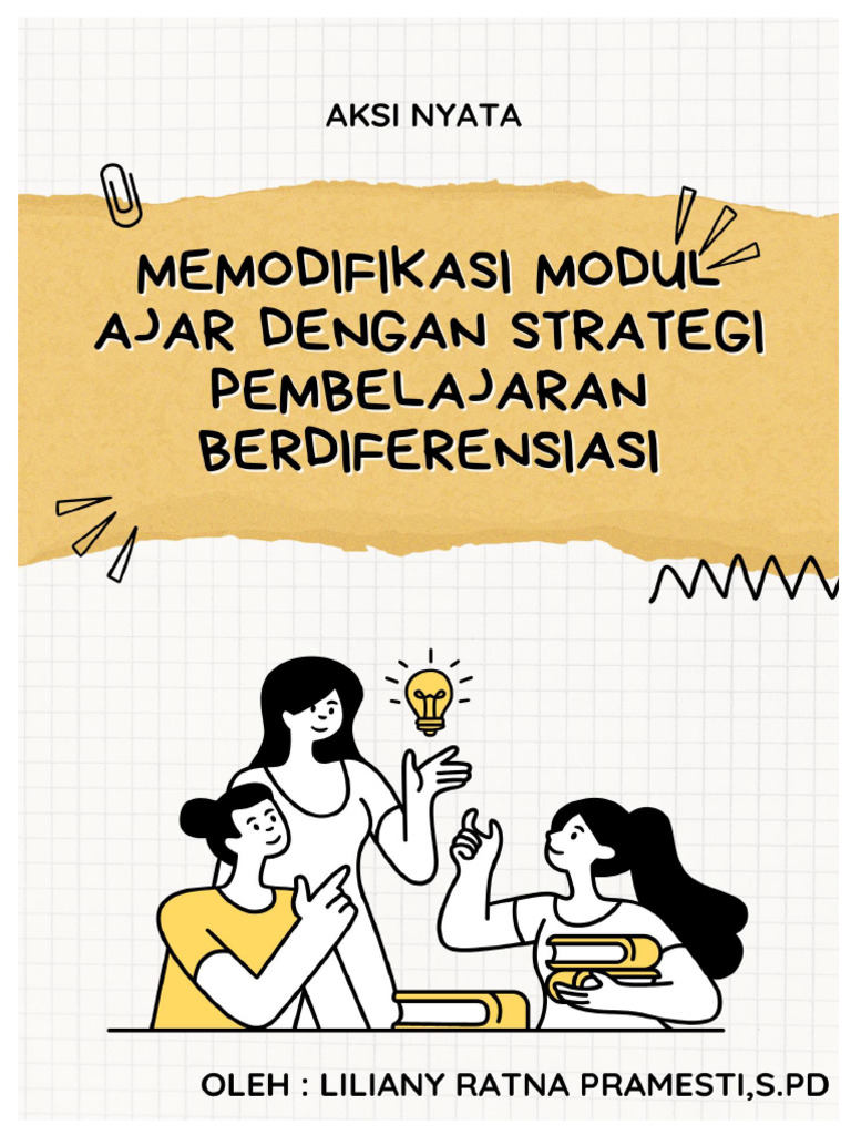 Aksi Nyata Memodifikasi Modul Ajar | PDF
