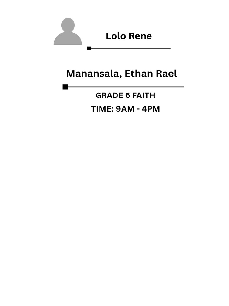 Ethan Rael Manansala | PDF