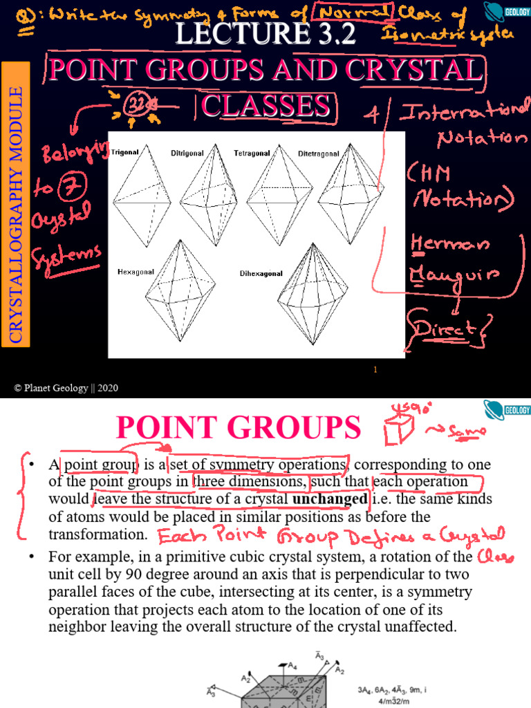 S6PointGroupsandHMNotation 220427 235334 | PDF | Group (Mathematics ...