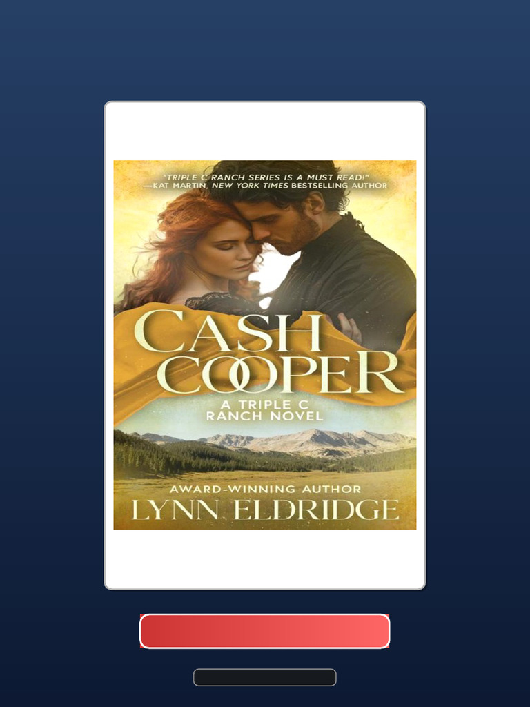 Cash Cooper A Contemporary Western Romance Triple C Ranch Book 3 Lynn Eldridge Digital Access ...
