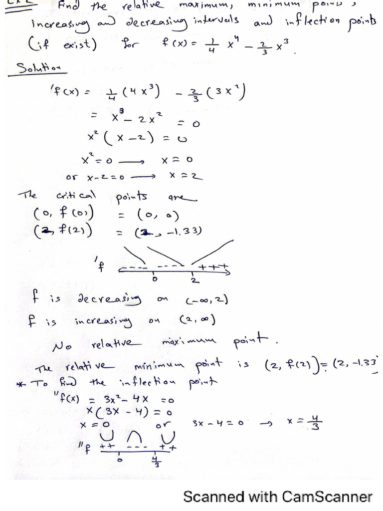 Applications of Derivatives No Page1 | PDF