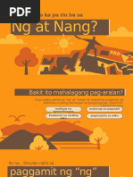 Wastong Gamit NG Nang NG at Nang | PDF