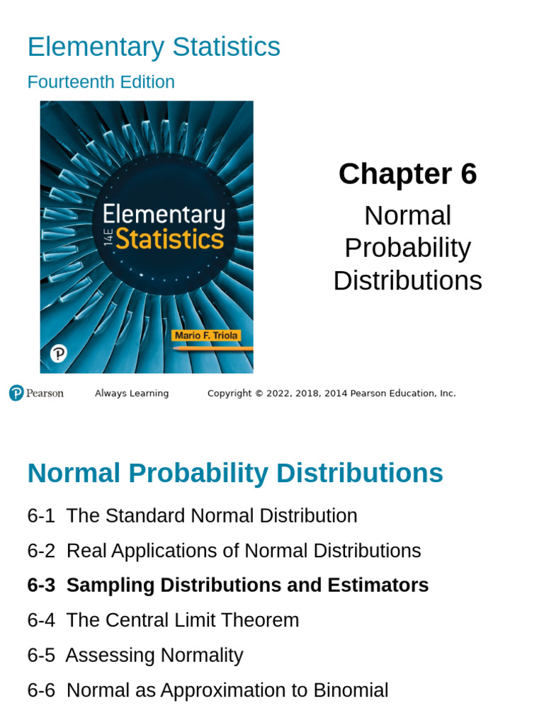 6.3 Sample+Distributions+and+Estimators | PDF | Estimator | Bias Of An Estimator