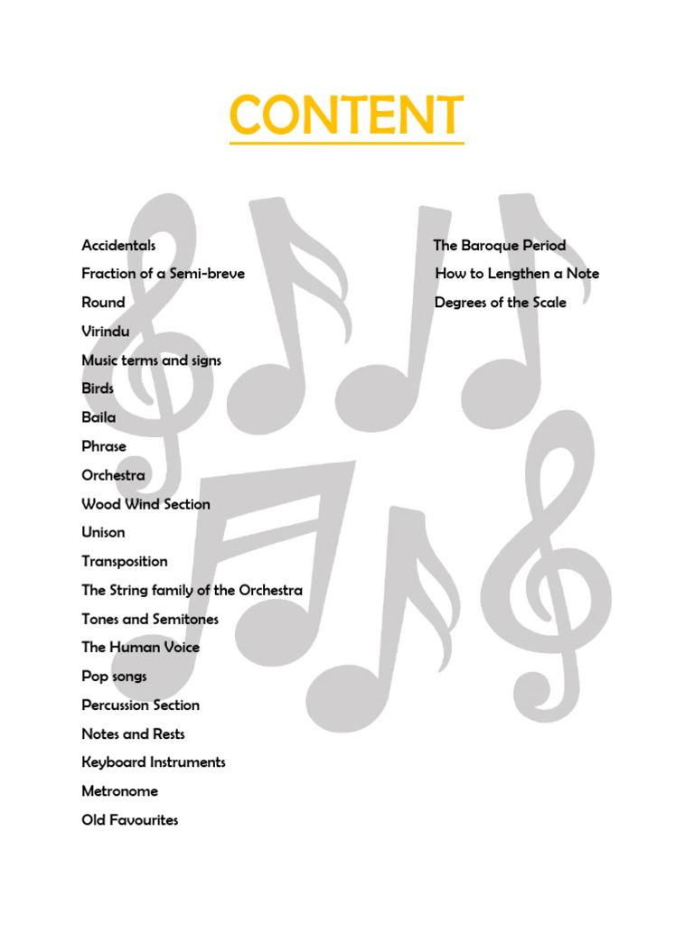 Music Terms and Concepts Overview | PDF