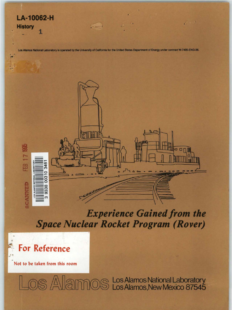 Space Nuclear Rocket Program (Rover) | PDF | Nuclear Energy | Nuclear Technology