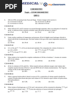 Eudiometry: Gas Volume Calculations | PDF | Gases | Combustion