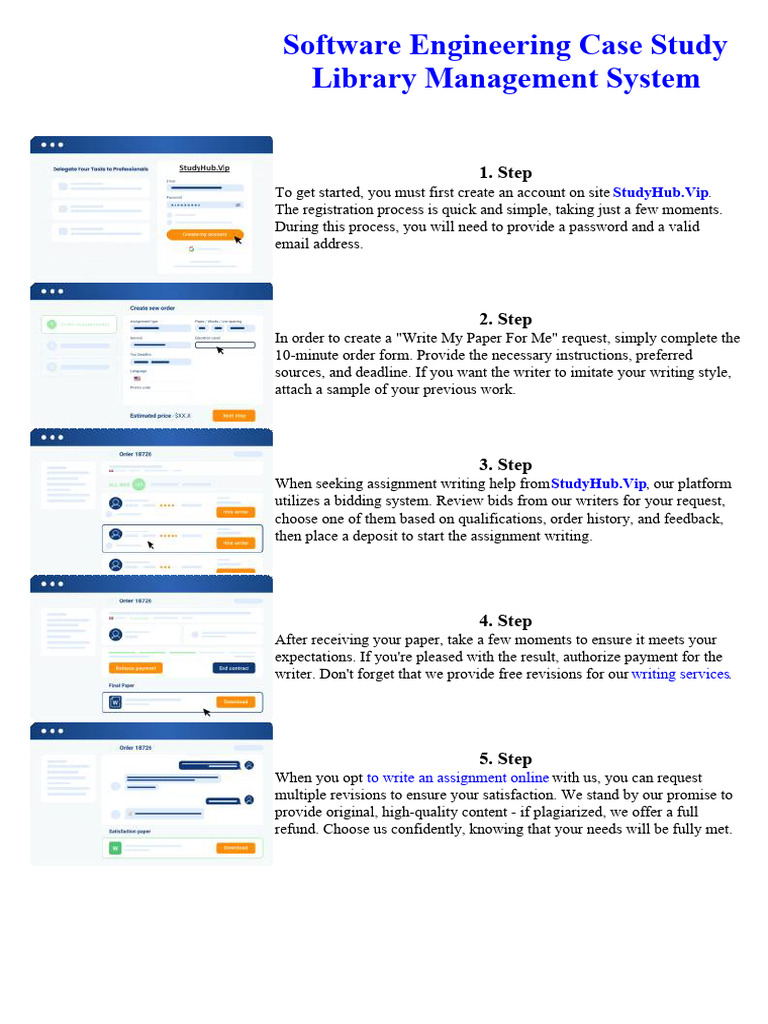 Software Engineering Case Study Library Management System | PDF | Employment | Malaria