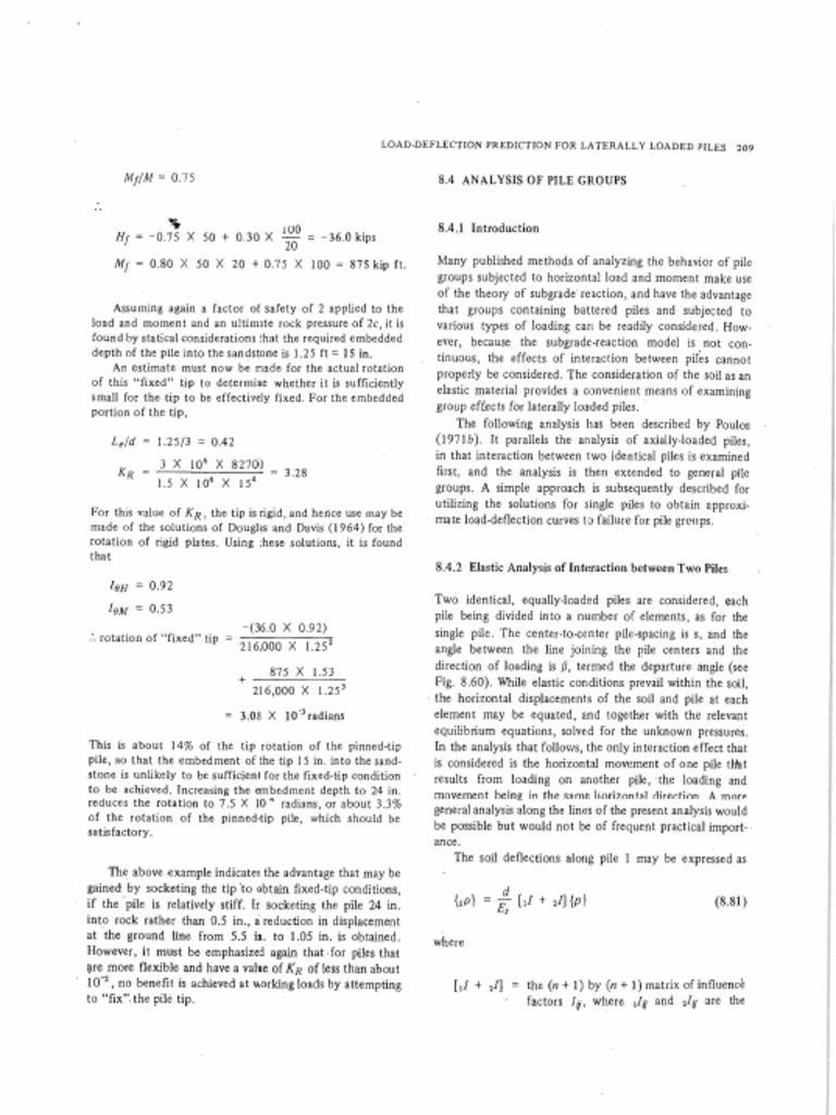Poulos and Davis 1980 | PDF