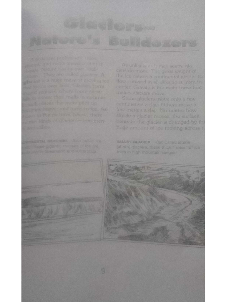 Glaciers Science | PDF