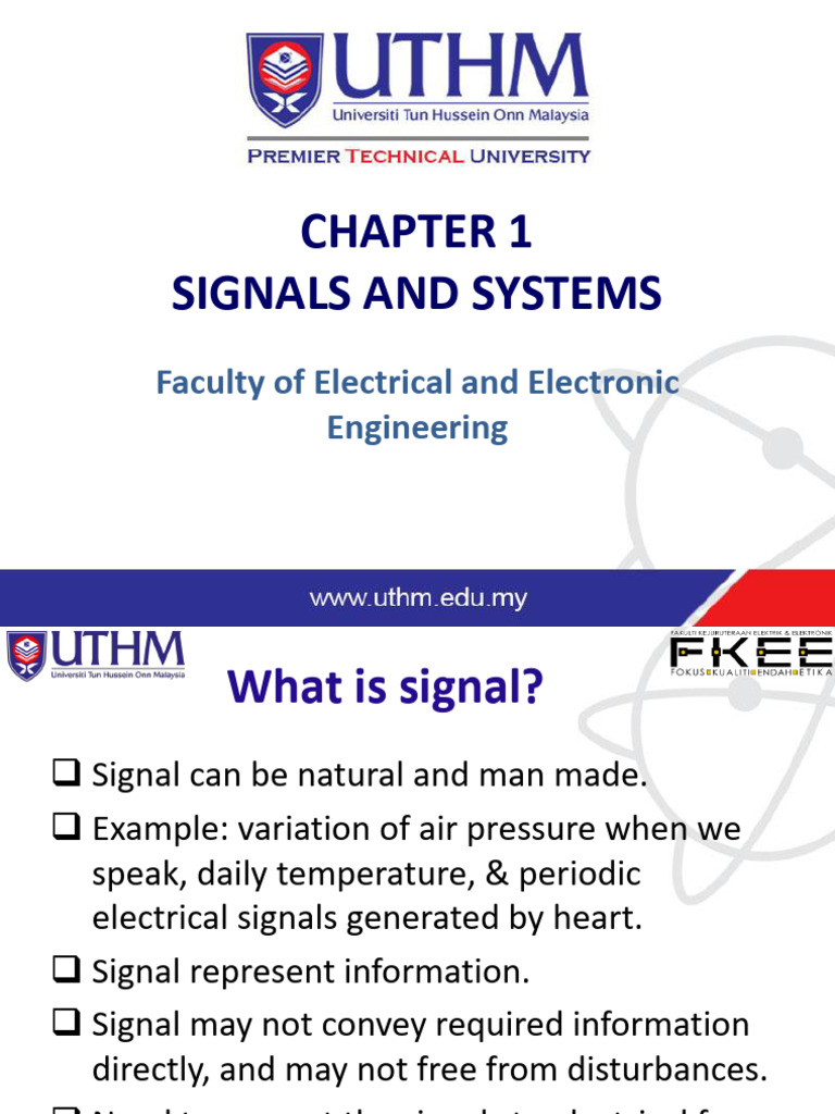 Chapter 1 Signalsandsystems | PDF | Digital Signal Processing | Digital ...