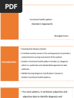Gordon Functional Health Pattern | PDF