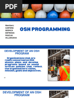 Osh Programming | PDF | Occupational Safety And Health | Health Care