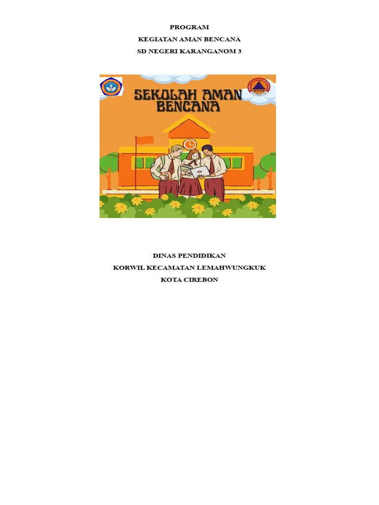 Program Sekolah Aman Bencana | PDF