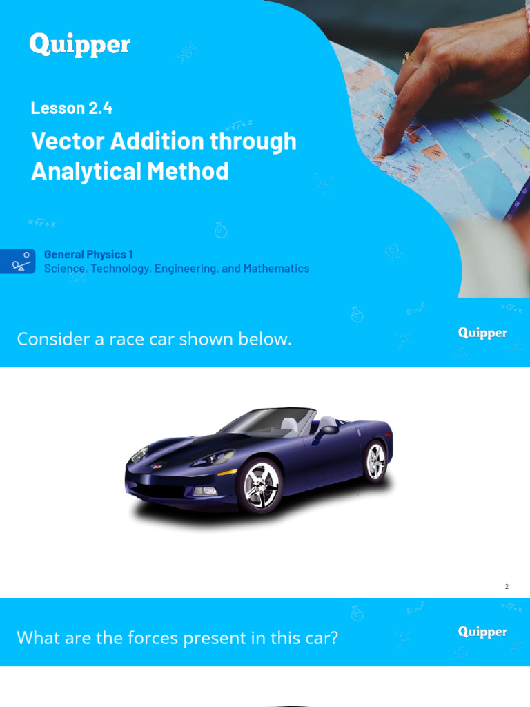Analytical Method for Vector Addition | PDF | Trigonometric Functions ...