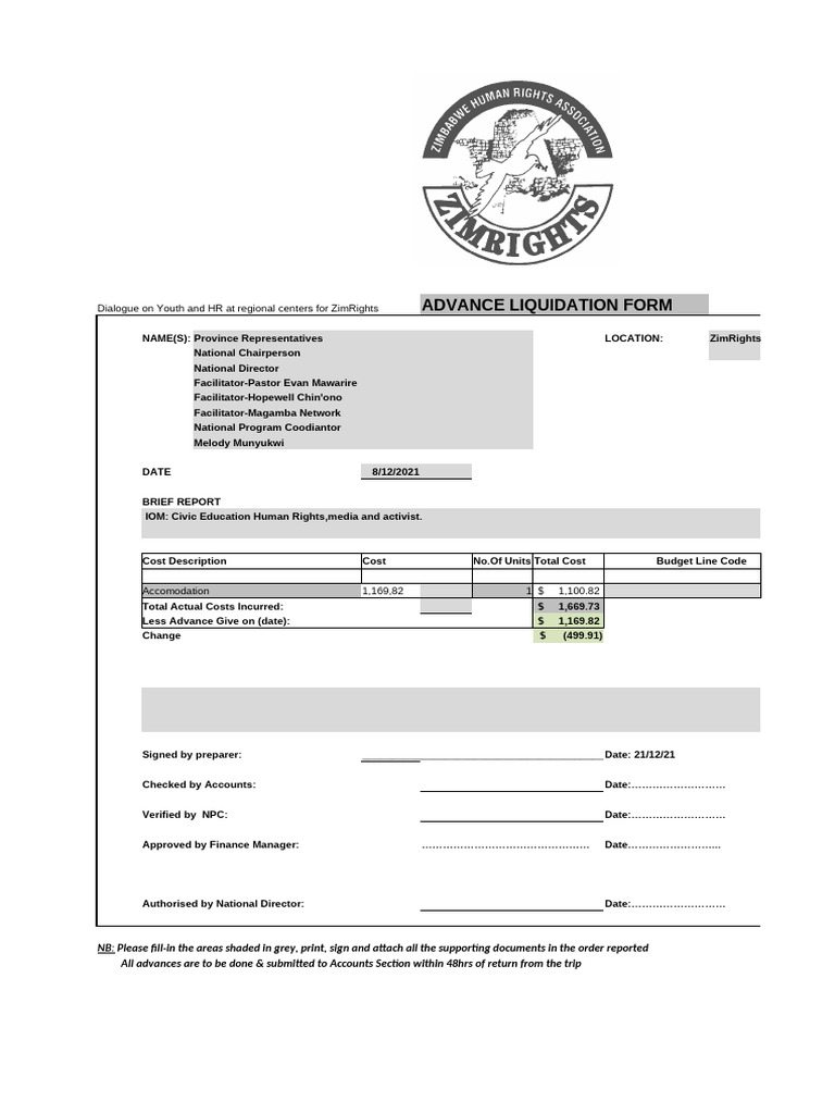 Accomodation Acquital | PDF