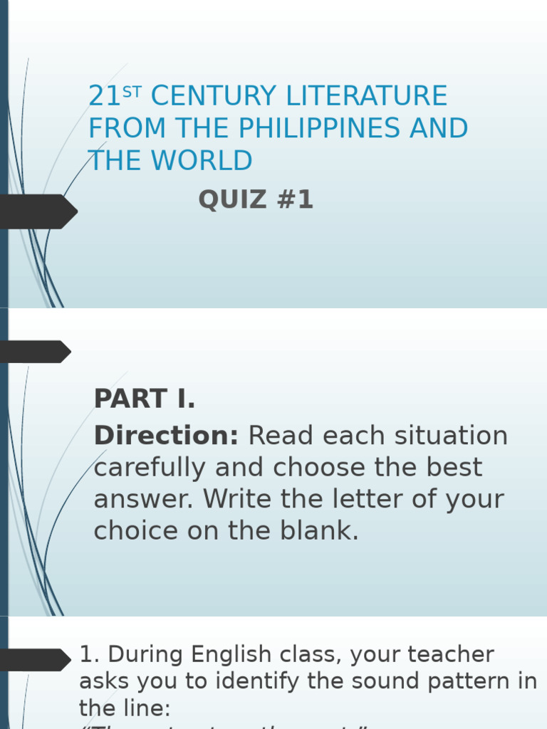 Literary Devices Quiz for Students | PDF | Poetry | Metaphor