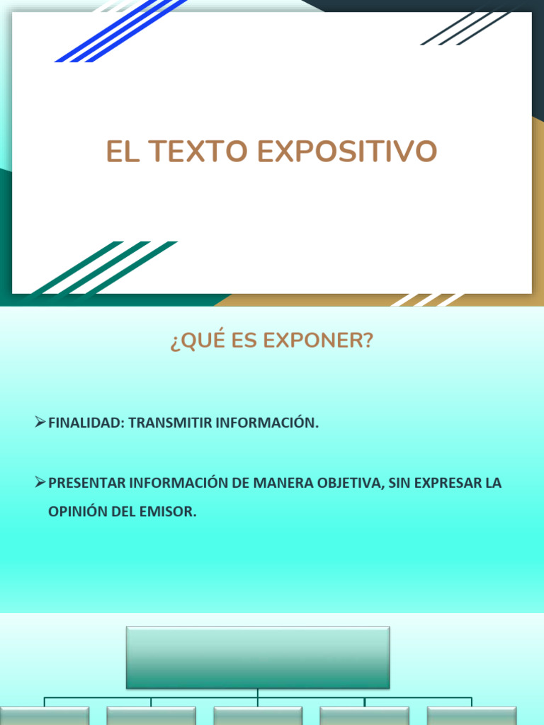 El Texto Expositivo | PDF