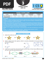 Icso Sample Paper Class-2 | PDF | Computing | Office Equipment